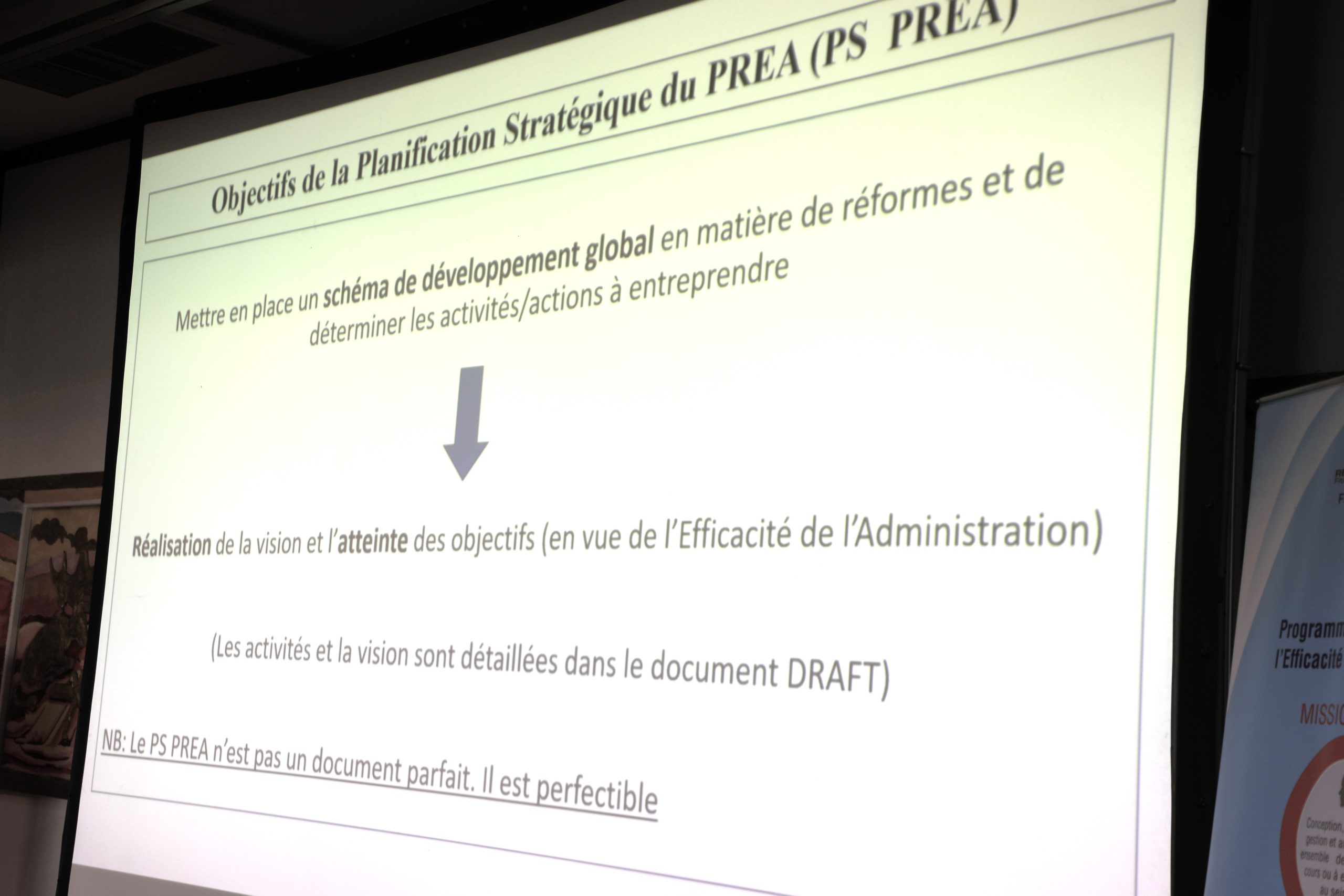 Présentation du Plan stratégique 2024-2030 du PREA - PREA